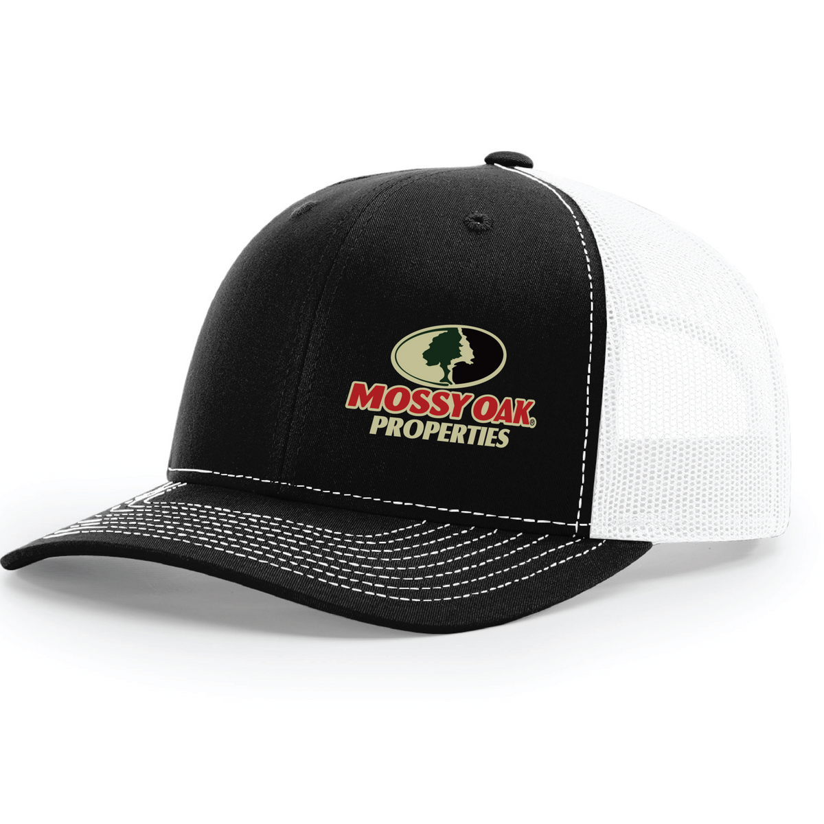 Richardson Snapback Trucker Hat with Offset Logo – mopgoods